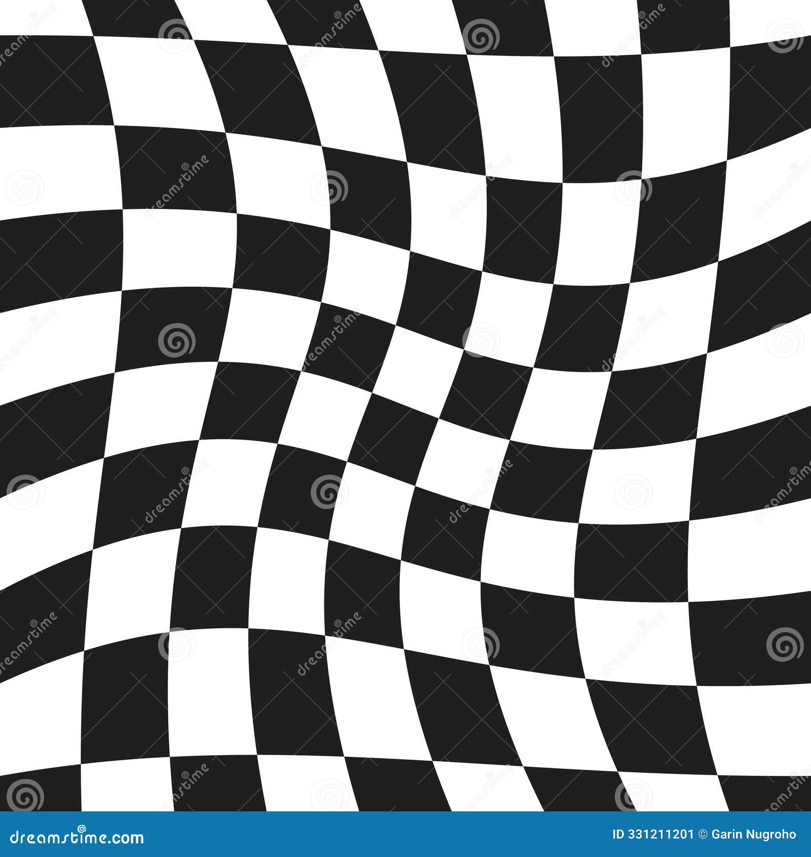 Checkerboard Background With Perspective Effect Royalty-Free Stock ...