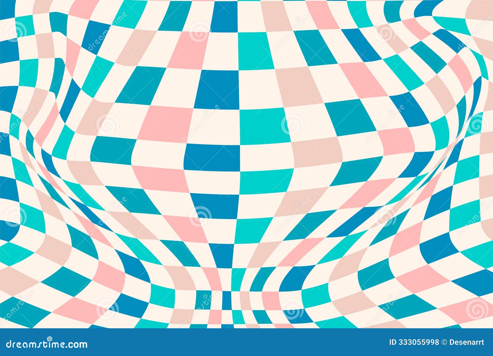 Checkerboard Background With Perspective Effect Royalty-Free Stock ...