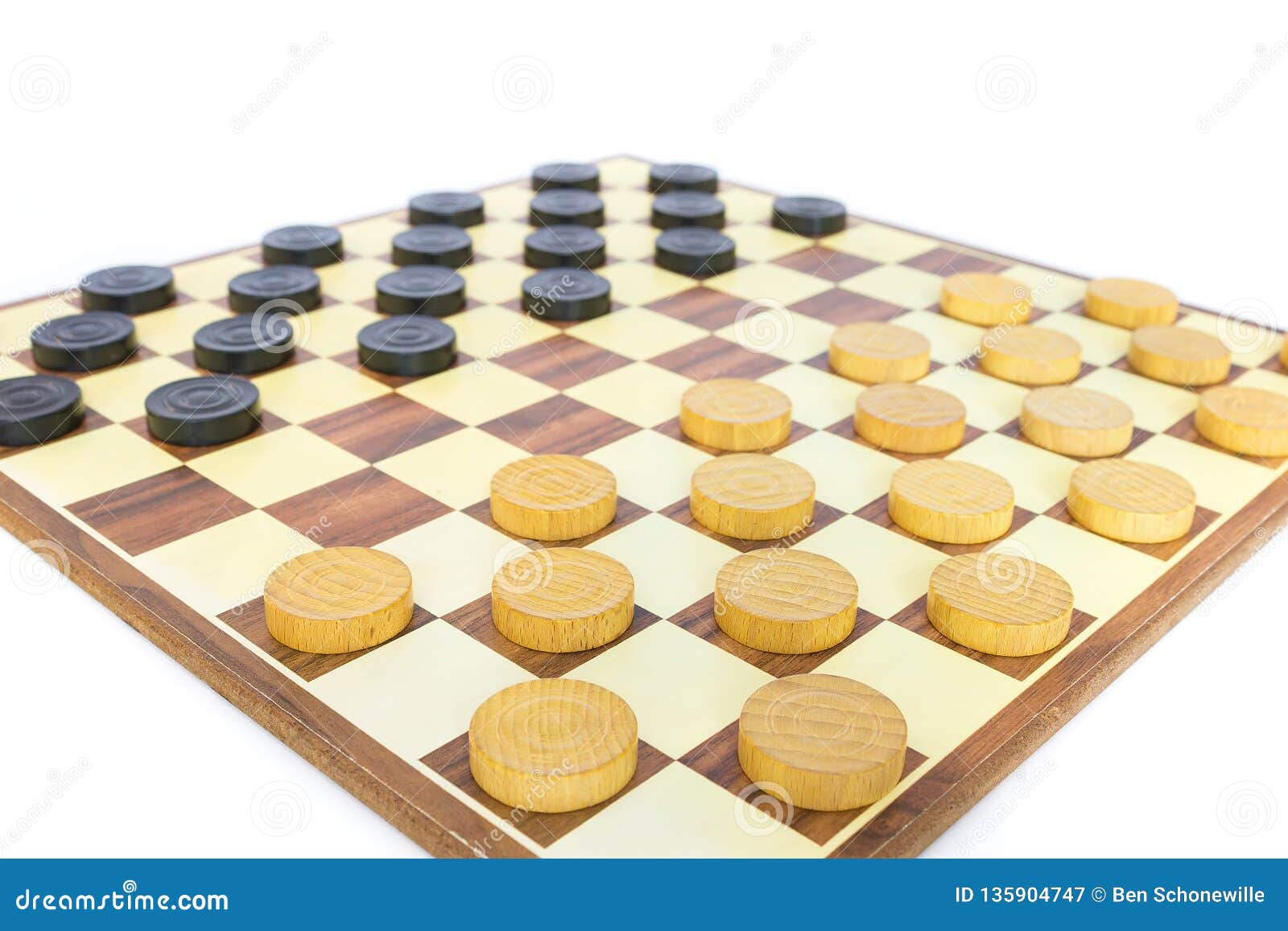 Checkerboard Filled with Dam Stones Stock Image - Image of competition ...