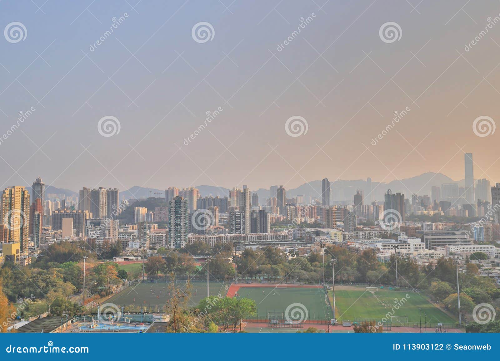 The Checkerboard Hill View of a Kowloon Editorial Photography - Image ...