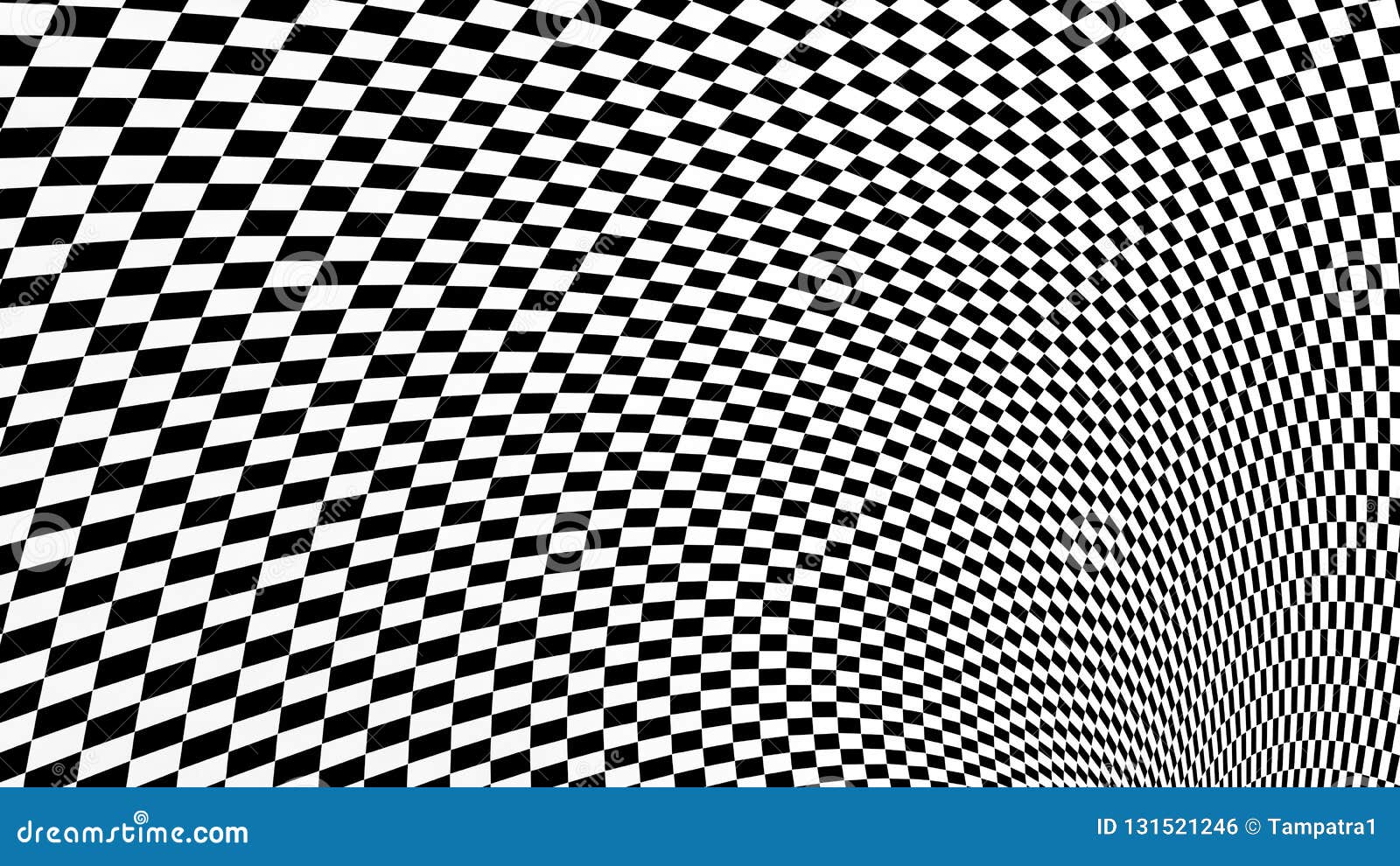 Checkered Abstract Wallpaper, Black and White Fabric Illusion Pattern ...