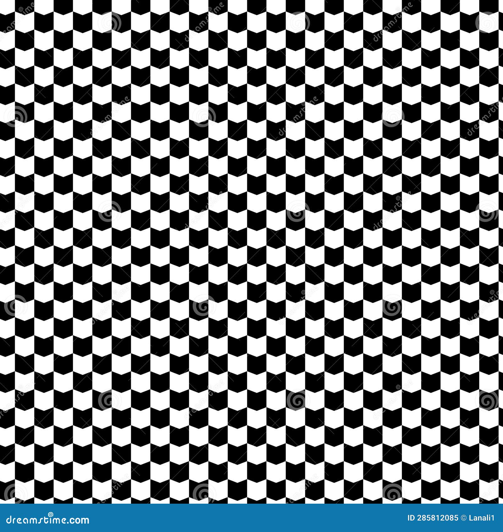 Checkered Background. Black and White Cells. Tiling. Repeating Pattern ...