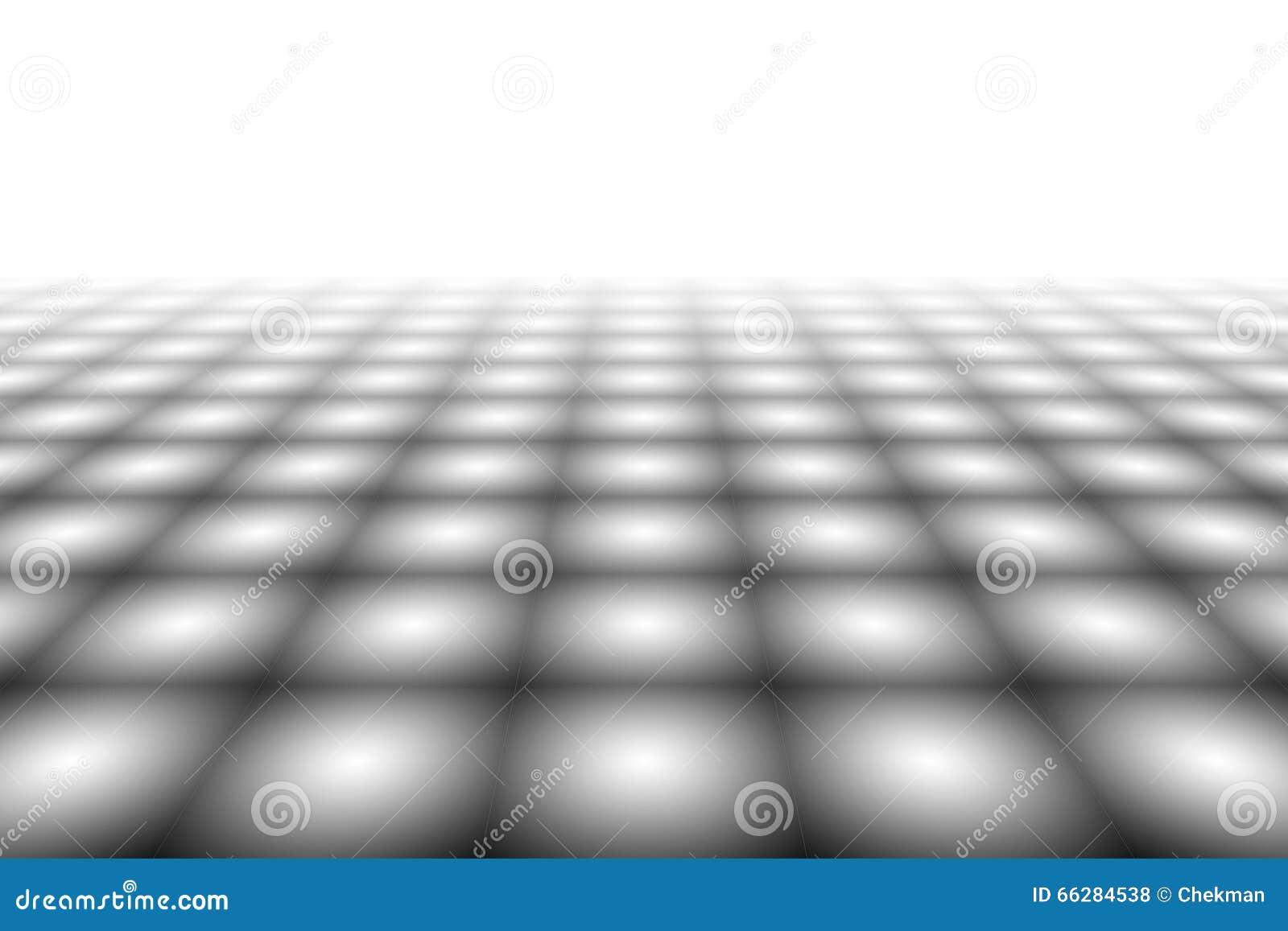 Checkered Background in Perspective Stock Illustration - Illustration ...