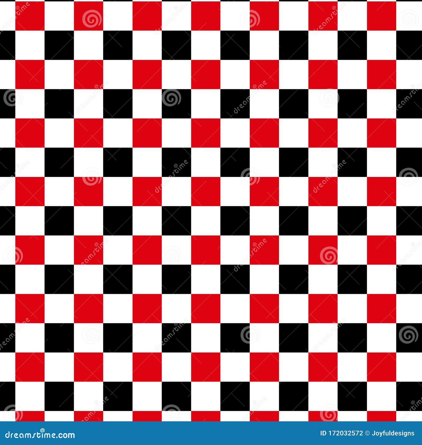 Checkered Background Red and Black and White Stock Illustration ...