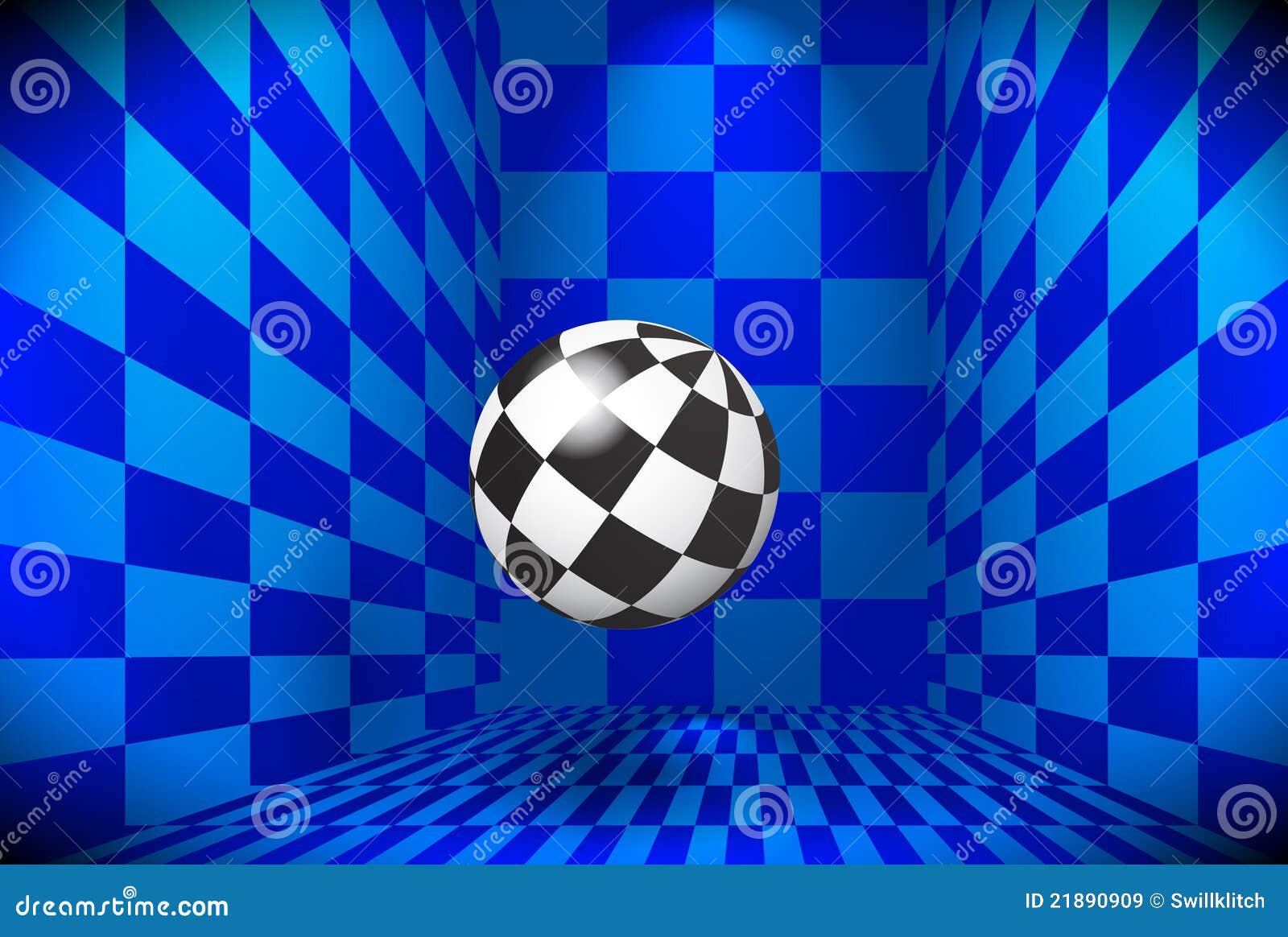 3d Checkered Ball: Black And White Imagery Inspired By Carsten Holler ...