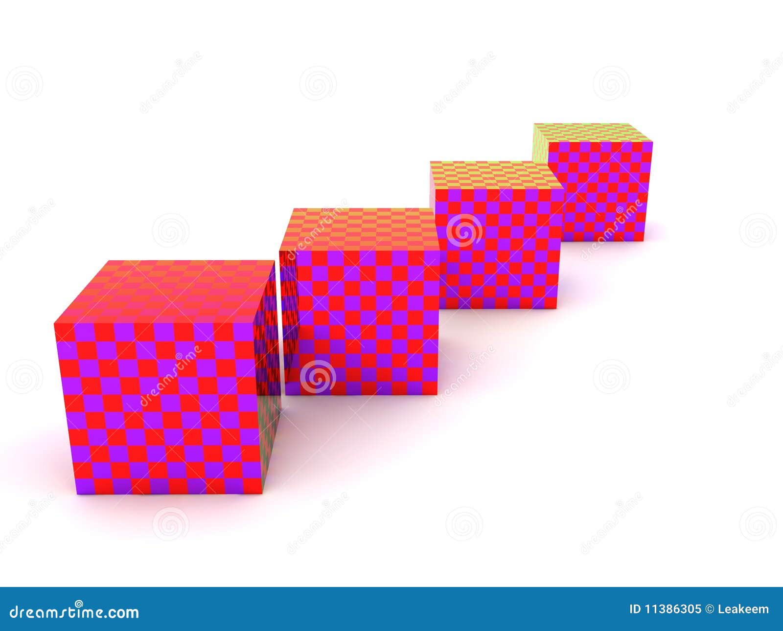 Checkered boxes stock illustration. Illustration of metallic - 11386305