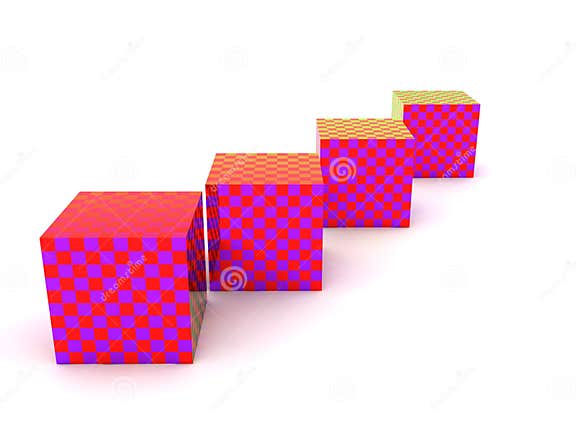 Checkered boxes stock illustration. Illustration of metallic - 11386305