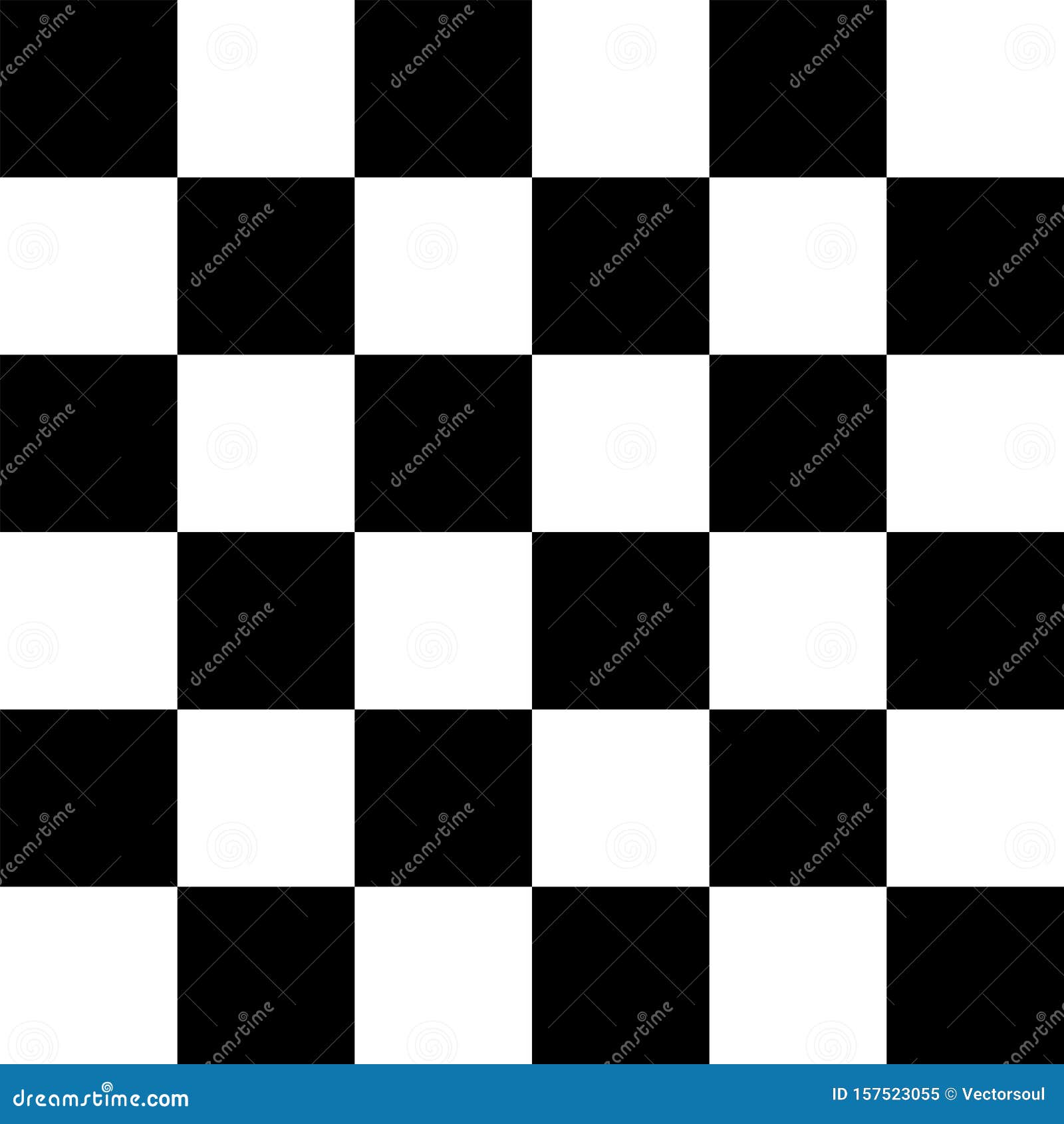 Checkered, Chequered Seamless Pattern. Chess Squares Repeatable Texture ...