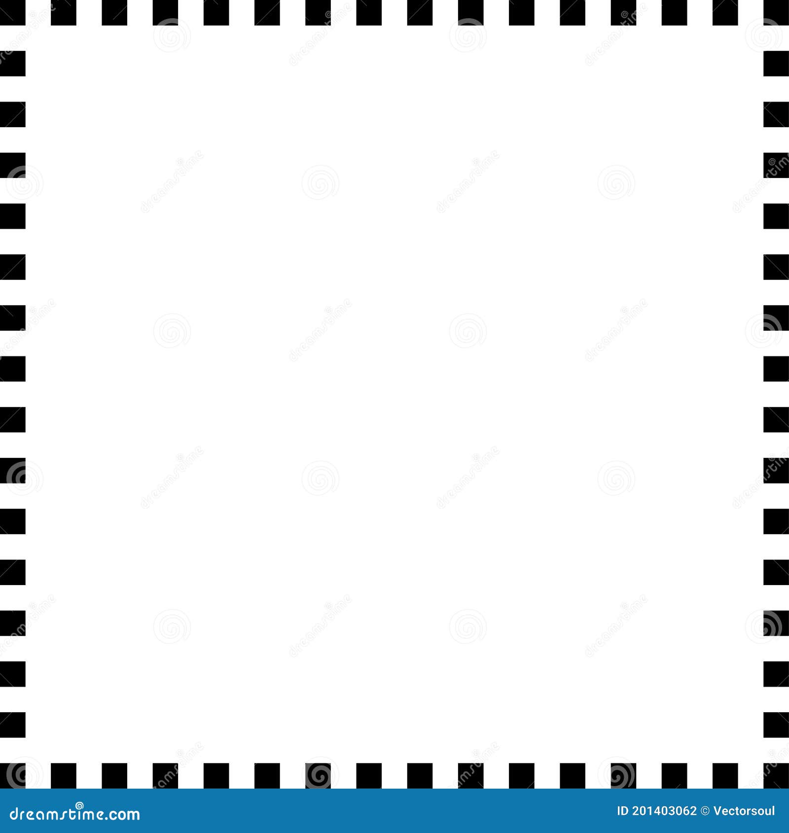 Checkered / Chequered Square Frame with Blank, Empty Space, Copyspace ...