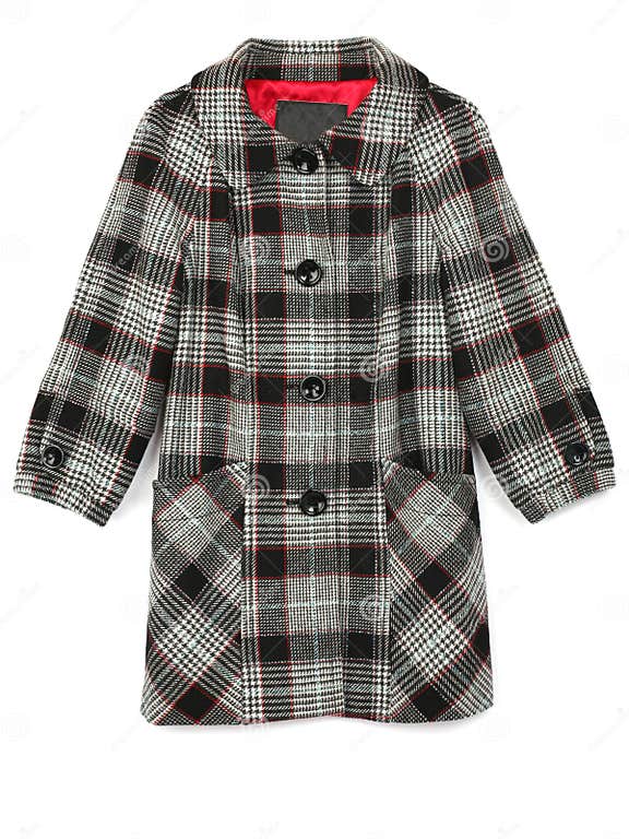 Checkered coat stock photo. Image of industry, checkered - 11836372