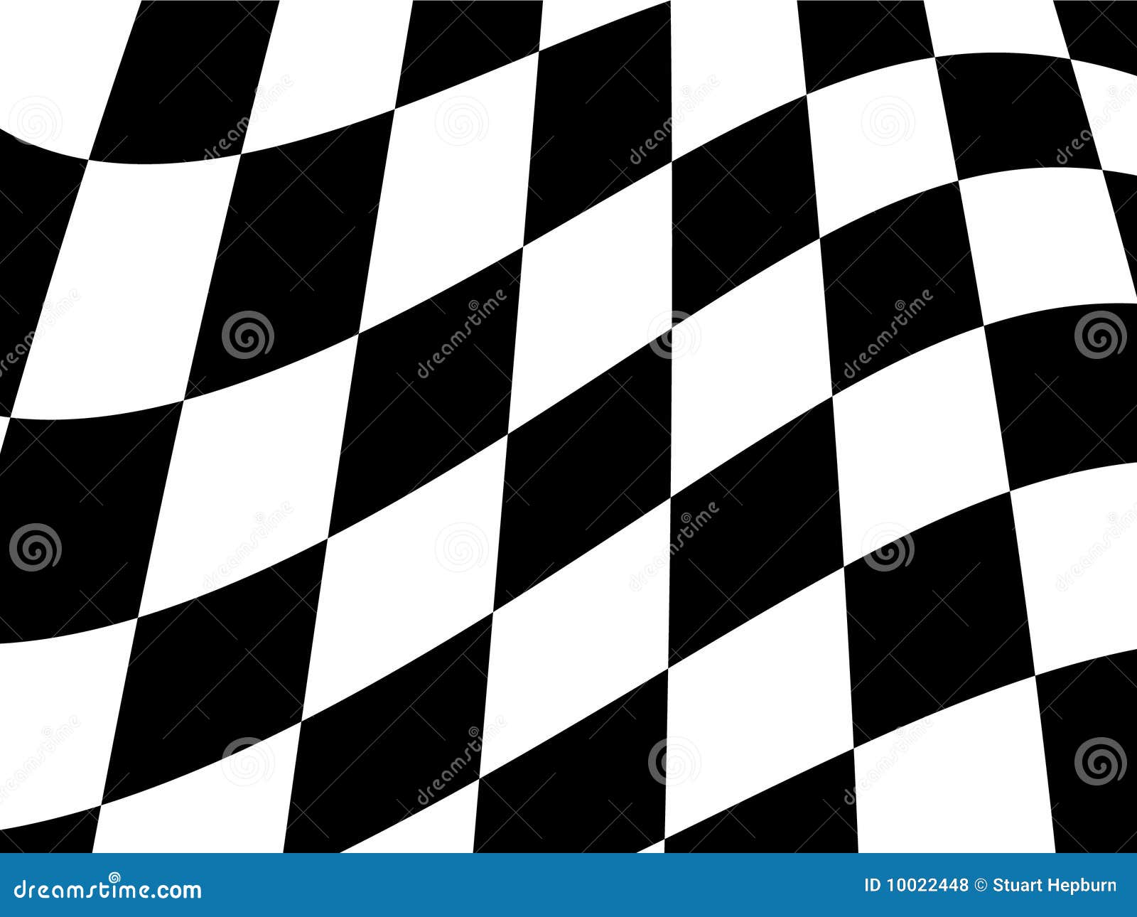 Checkered flag stock vector. Illustration of checkered - 10022448