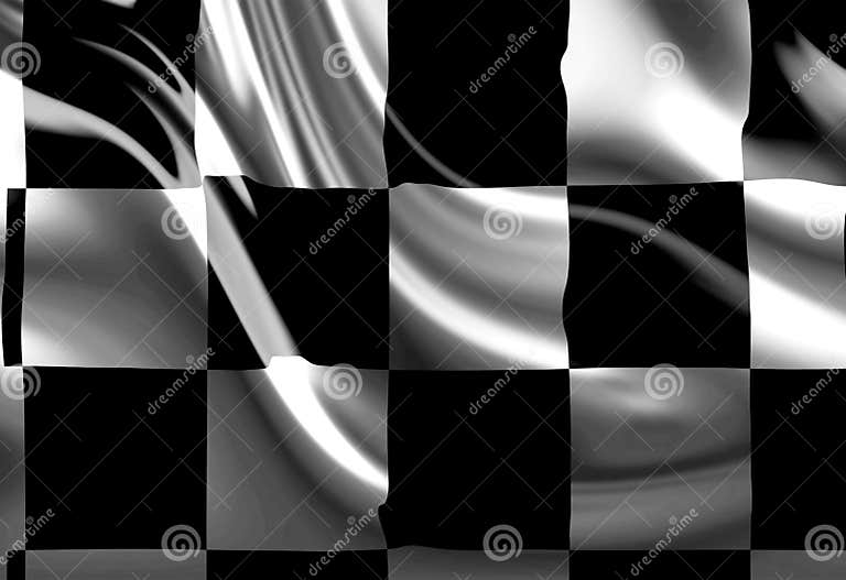 Checkered flag stock illustration. Illustration of chequered - 4283352