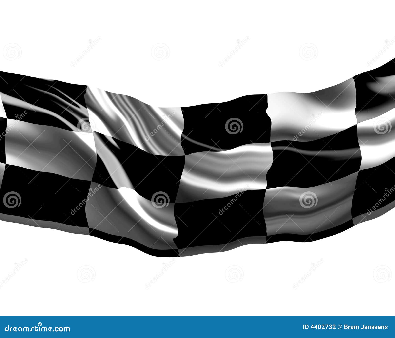 Checkered flag stock illustration. Illustration of symbol - 4402732