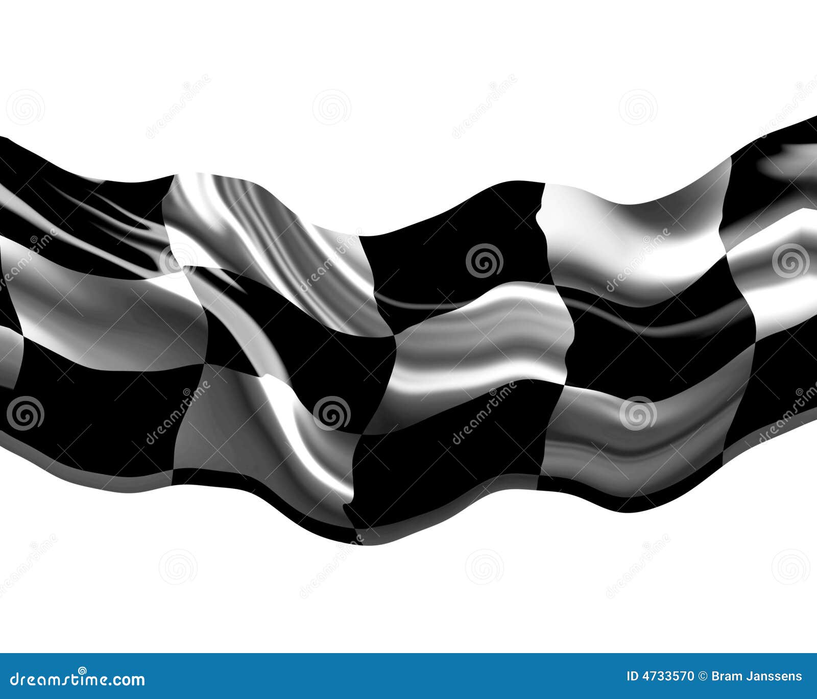 Checkered flag stock illustration. Illustration of checkered - 4733570