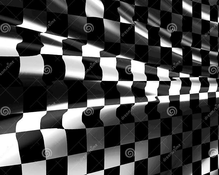 Checkered flag stock illustration. Illustration of checker - 5140531
