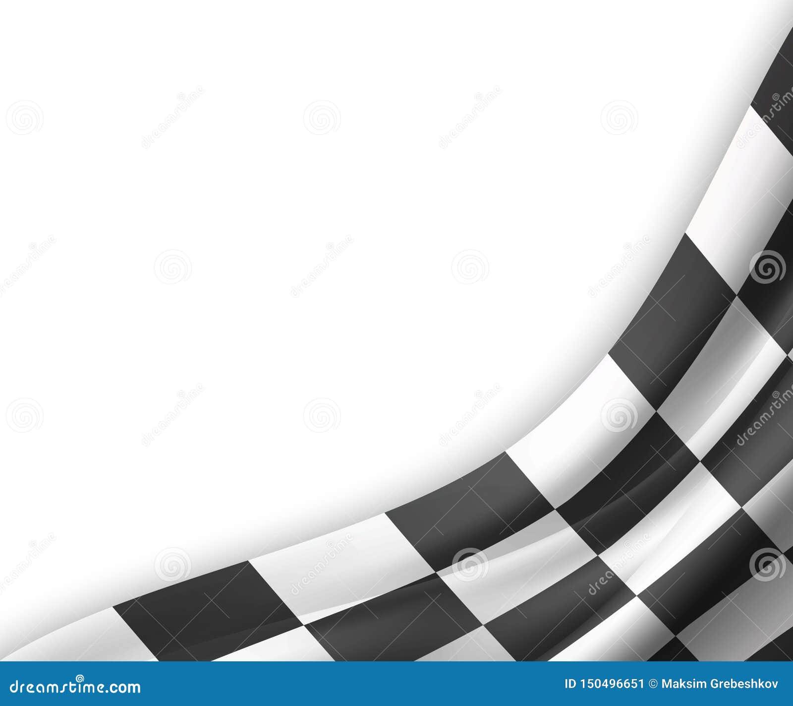 Checkered Flag Background . Vector Illustration Stock Illustration - Illustration of burning ...