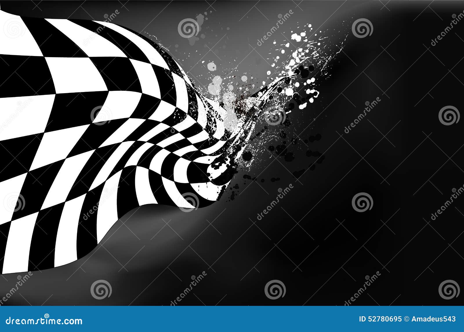 Checkered Flag Background Vector Stock Vector - Illustration of graphic ...
