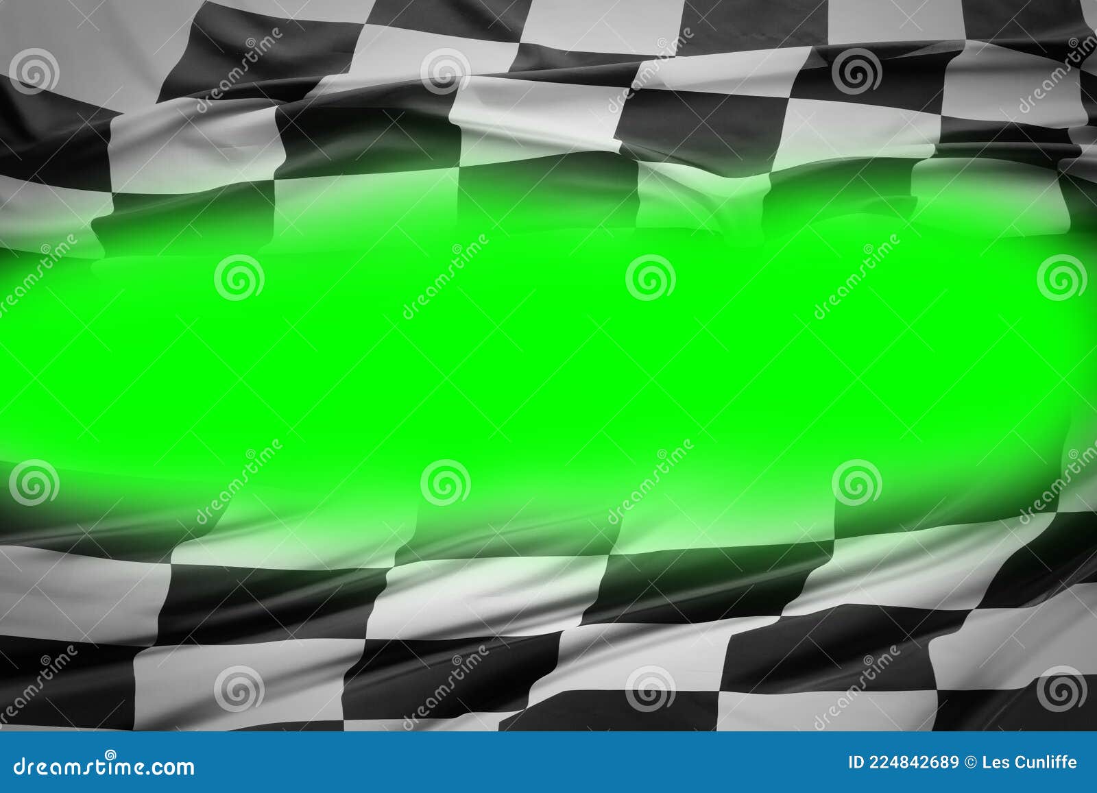Checkered flag on green stock image. Image of rally - 224842689