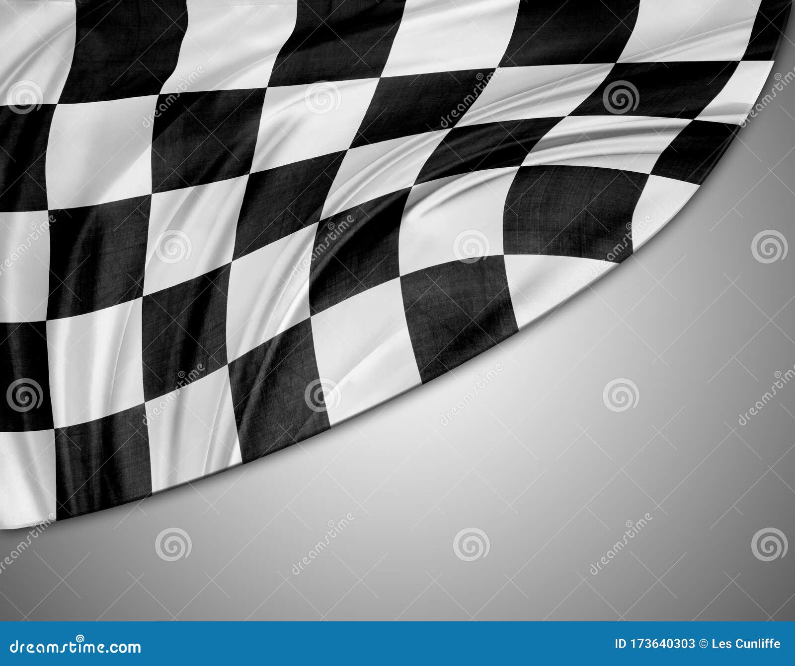 Checkered flag on grey stock image. Image of spacequot - 173640303