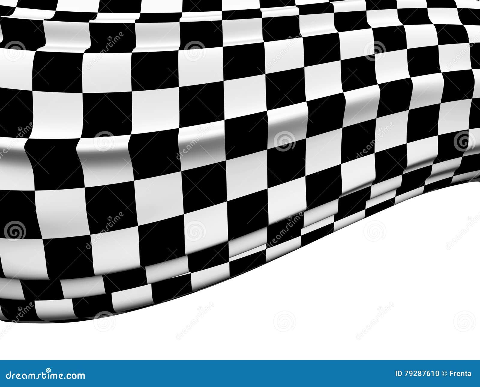 Checkered flag stock illustration. Illustration of race - 79287610