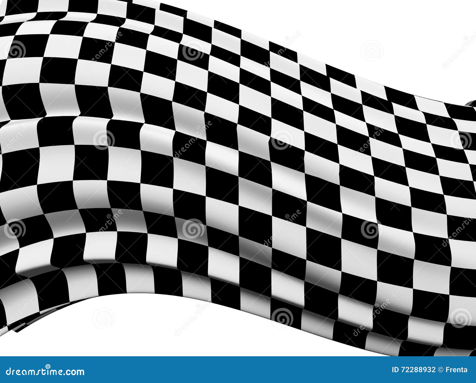 Checkered flag stock illustration. Illustration of sign - 72288932