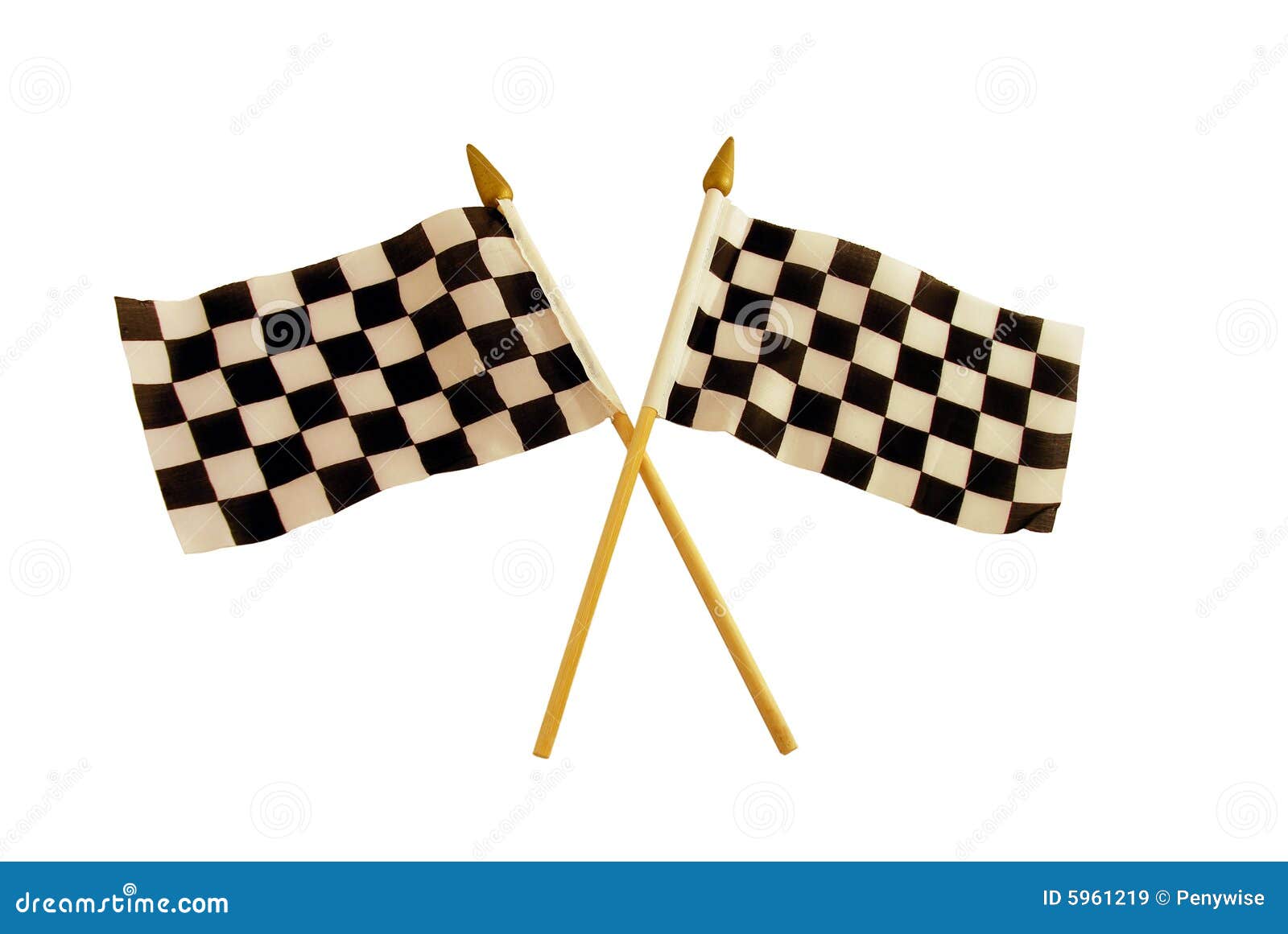Checkered flags stock image. Image of competition, black - 5961219