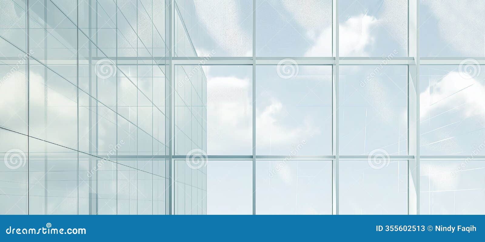 Checkered Glass Wall Background, Grid Stock Illustration - Illustration ...