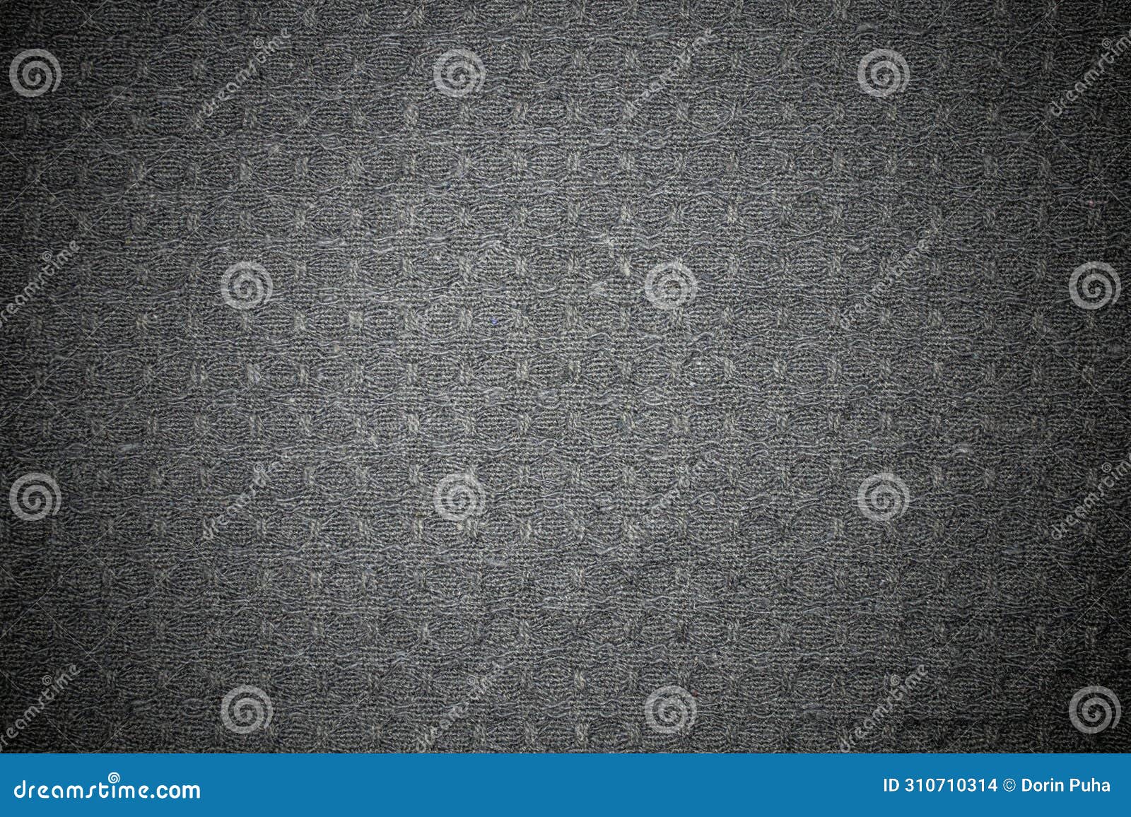 Checkered Gray Fabric Texture with Vignette Effect, Full Frame Stock ...