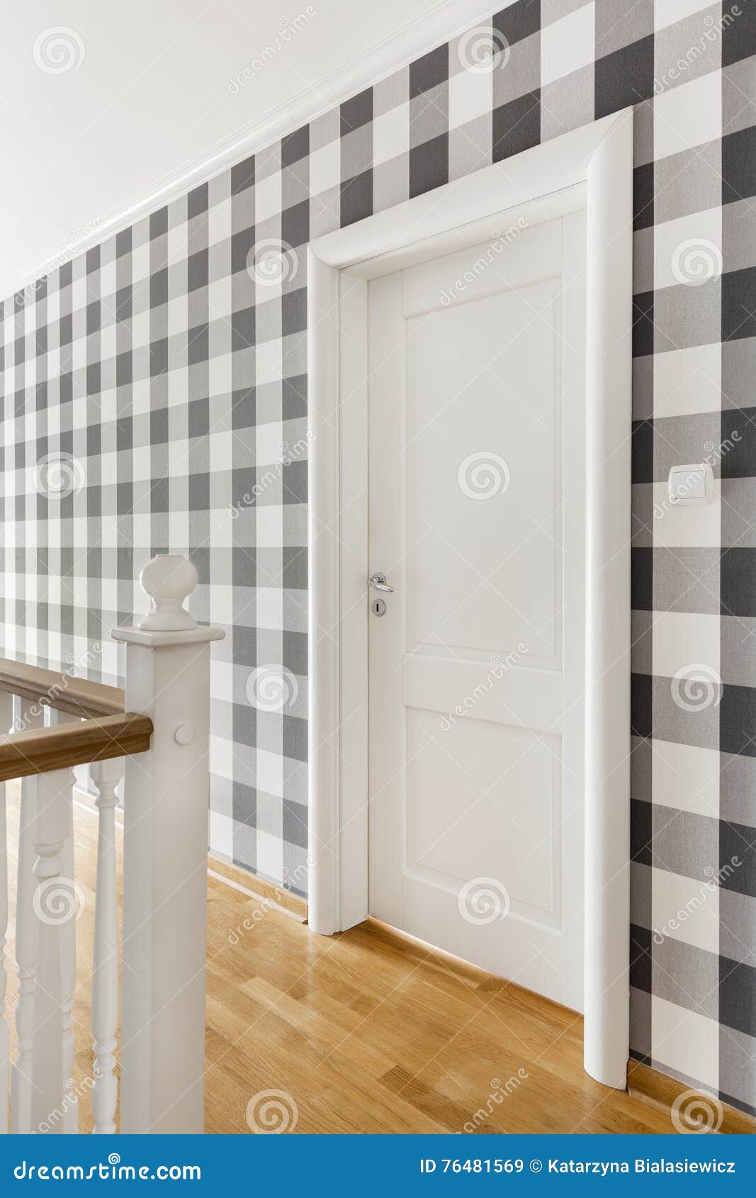 Checkered interior design stock image. Image of staircase - 76481569