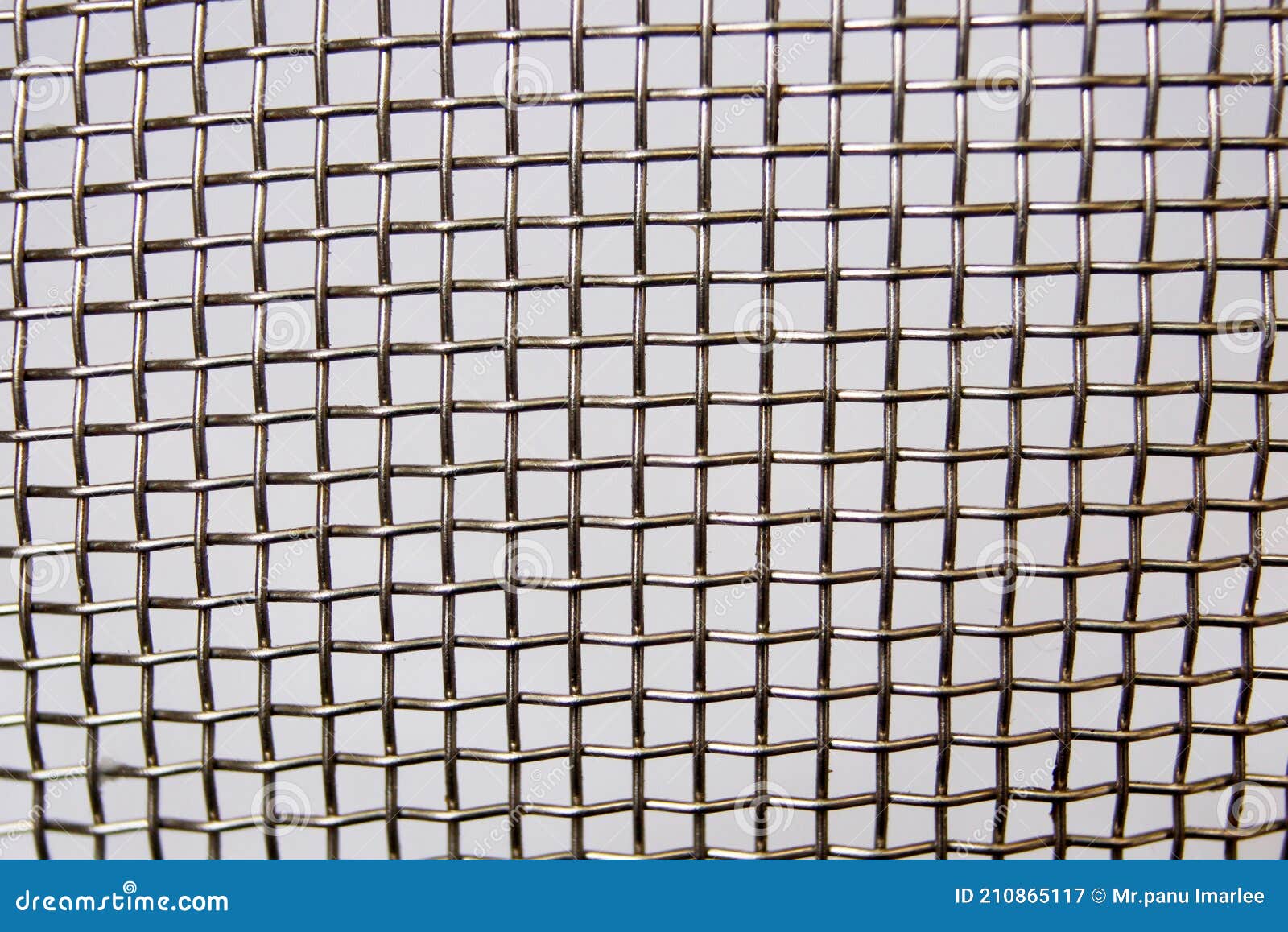Checkered Metal Grating Seamless Pattern Macro Photo Stock Image ...