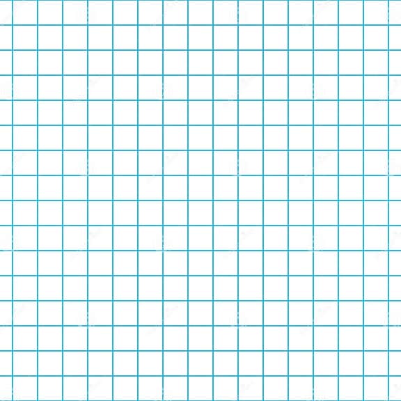 Checkered Notebook Paper Vector Seamless Pattern. Stock Vector ...