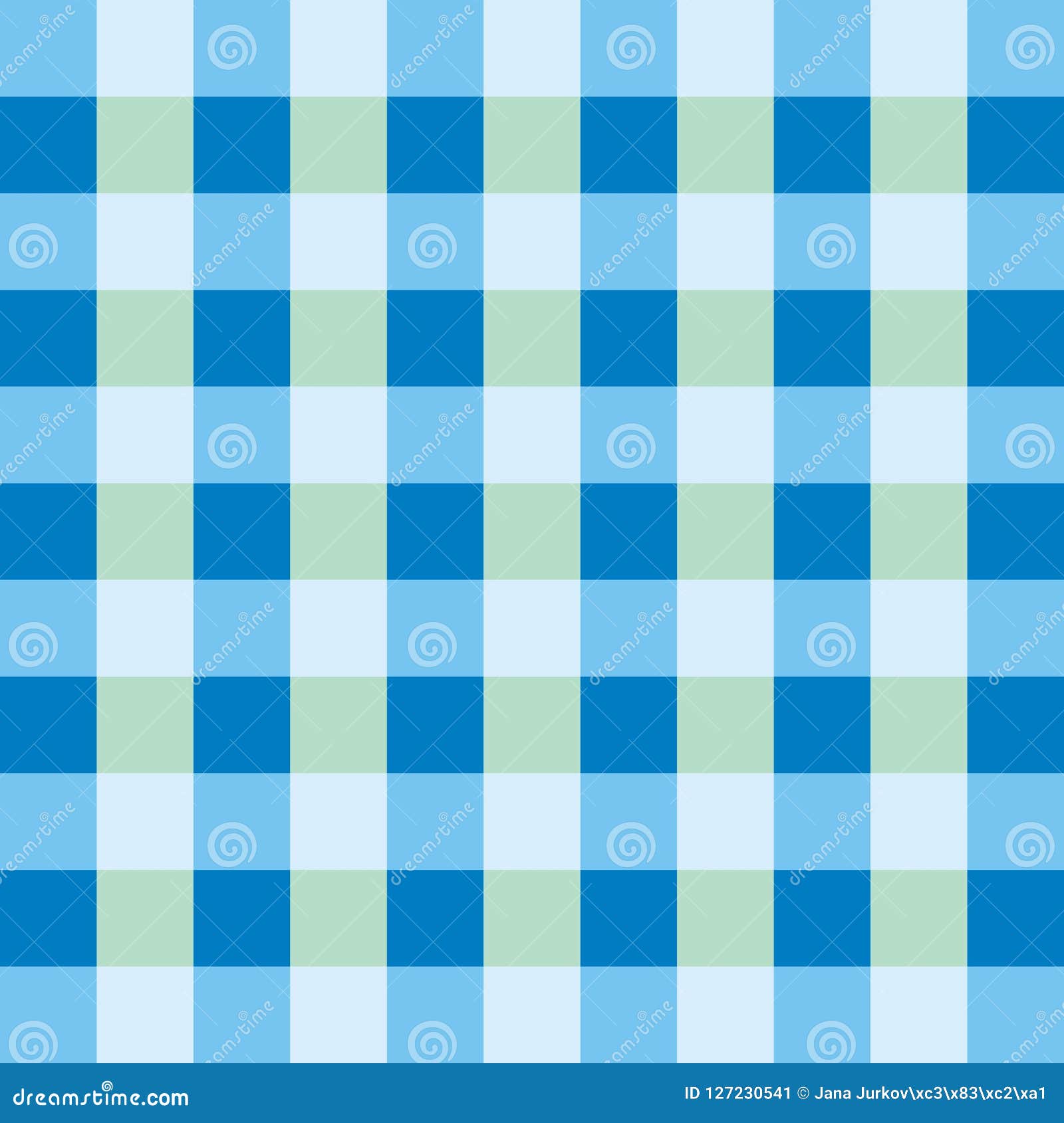 Blue Checkered Pattern, Background, Vector Design Stock Vector ...