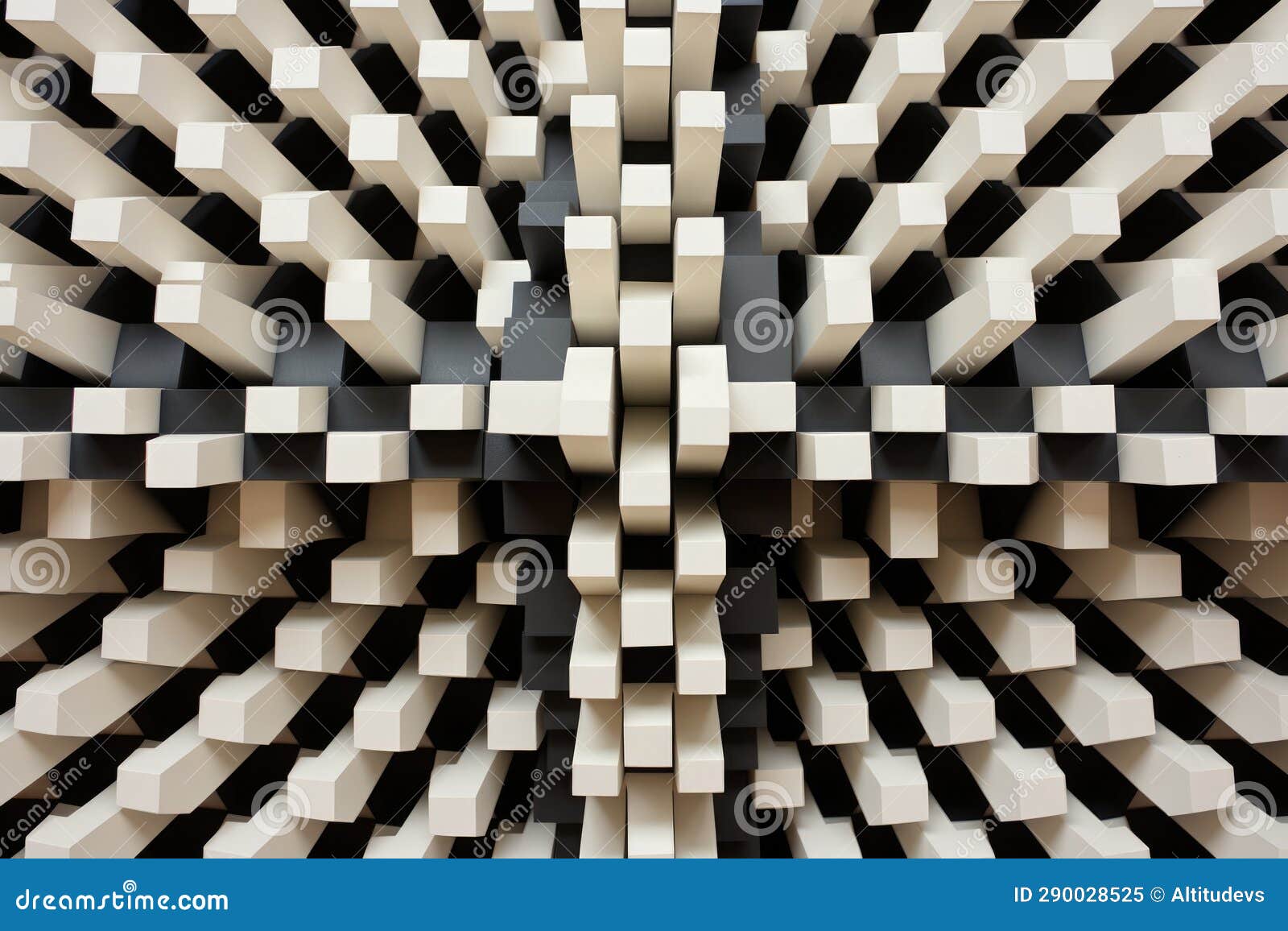 A Checkered Pattern Made from Black and White Lego Bricks Stock Image ...
