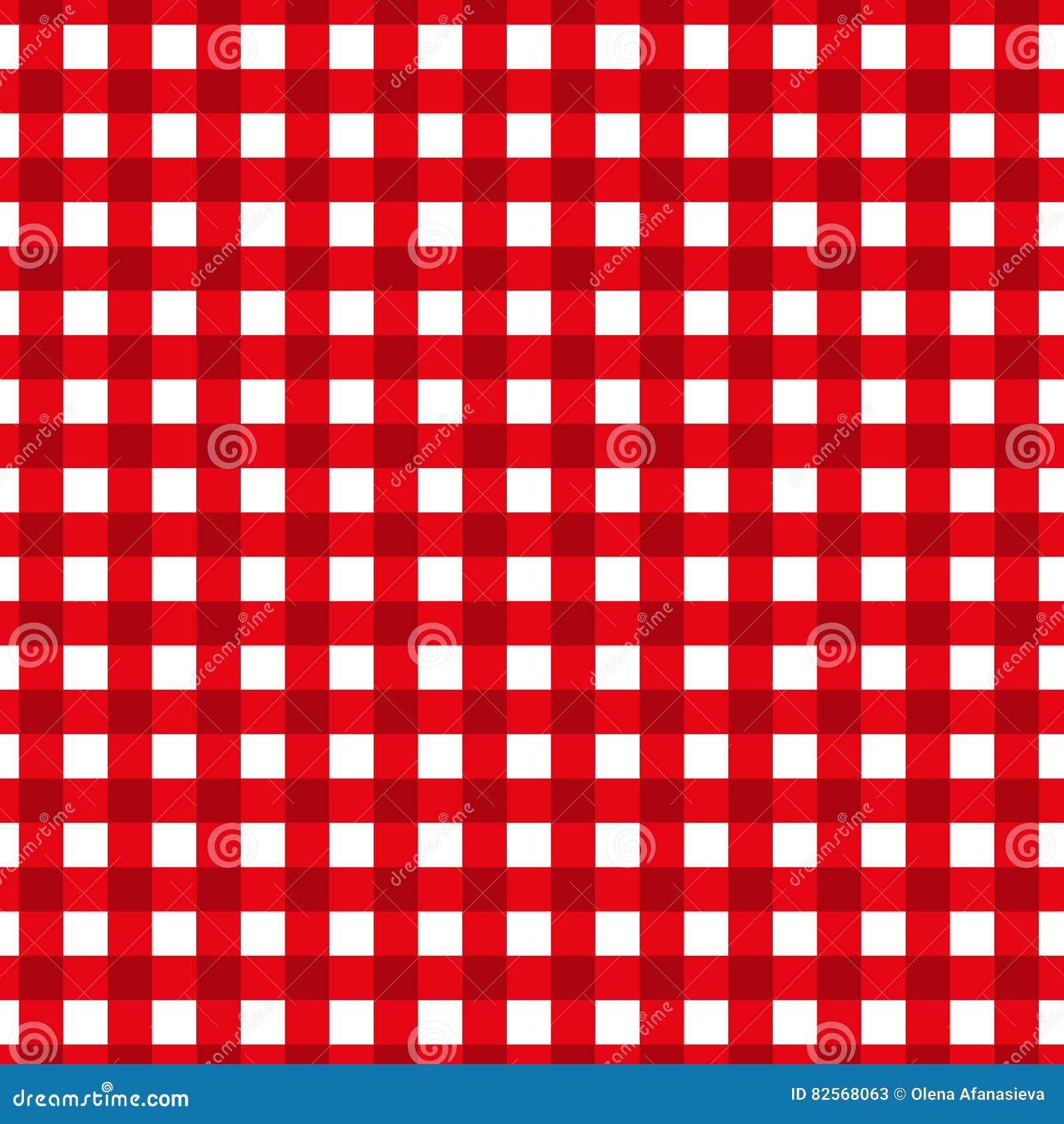 Checkered Pattern. Retro Tablecloth Texture Stock Illustration ...