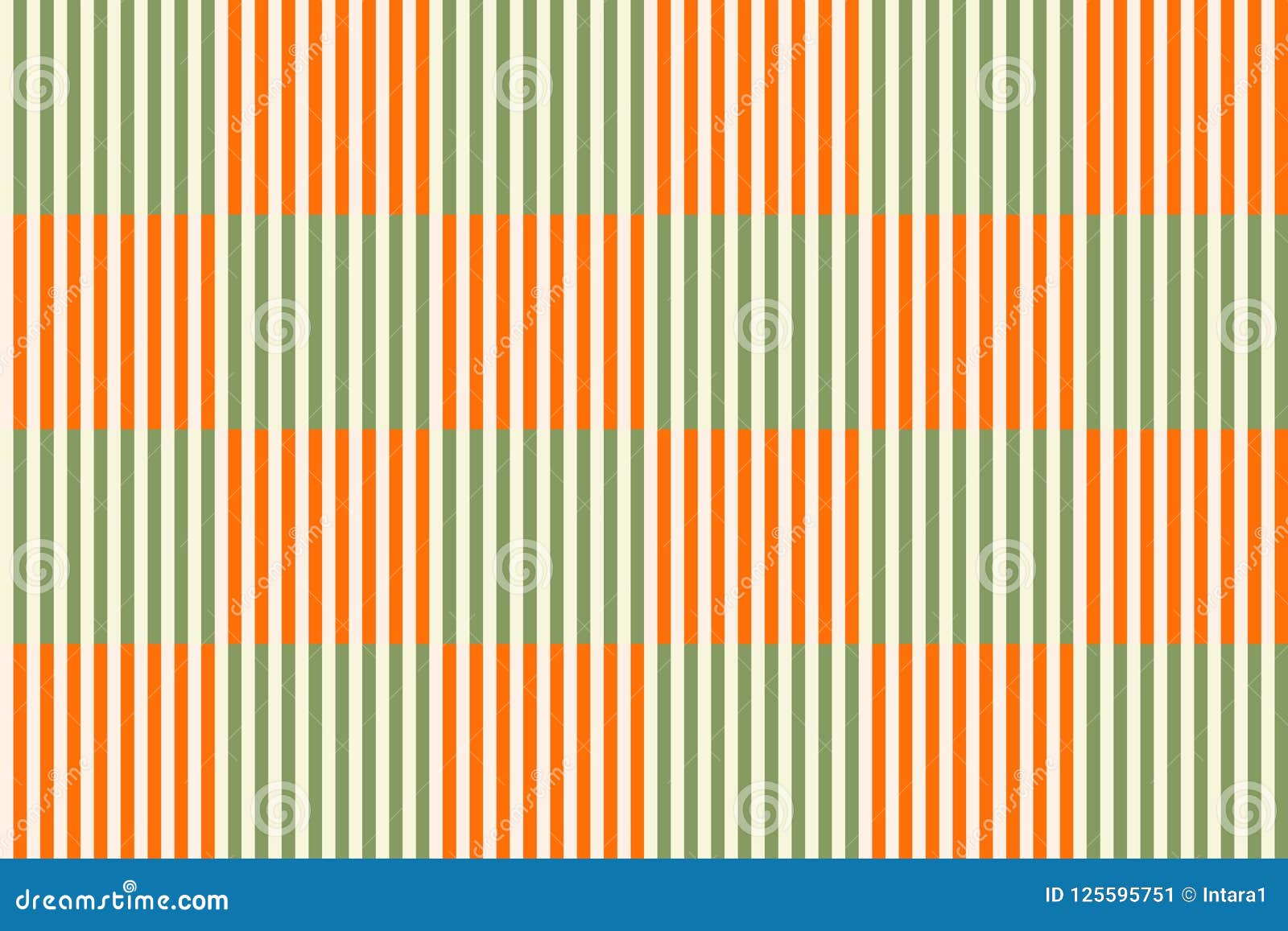 Checkered Pattern with Vertical Striped Lines, Green and Orange Colors ...