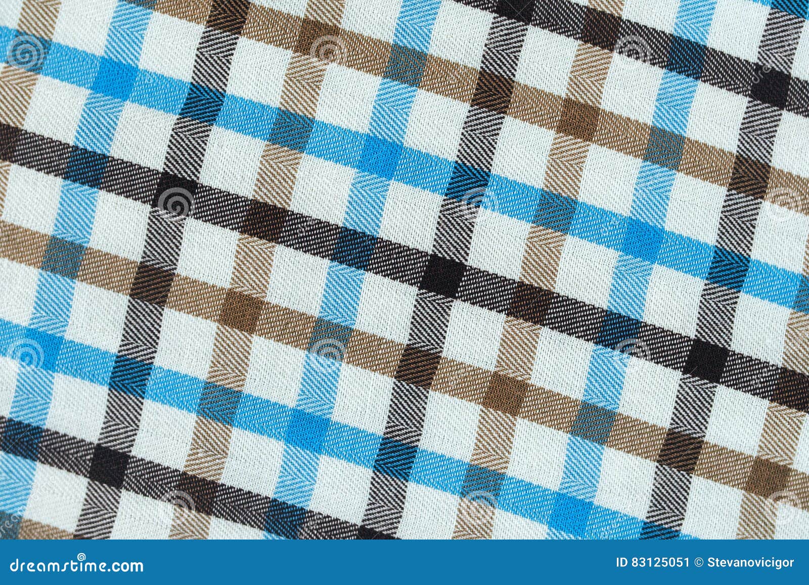 Checkered Plaid Shirt Pattern Texture Stock Image - Image of closeup ...