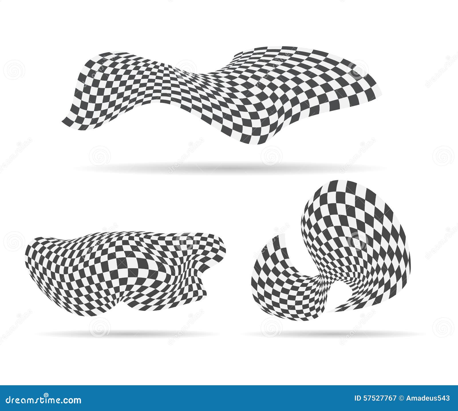 Checkered Race Flag Vector Background Layout Design Stock Vector ...