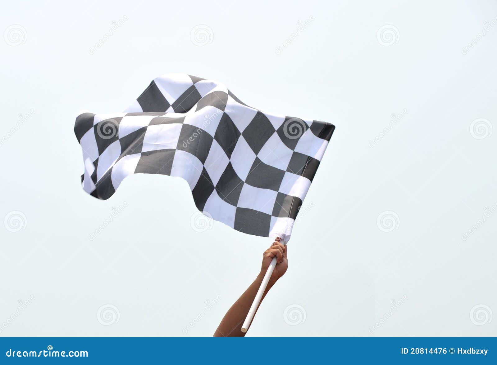 Checkered racing flag stock photo. Image of speed, motorsports - 20814476