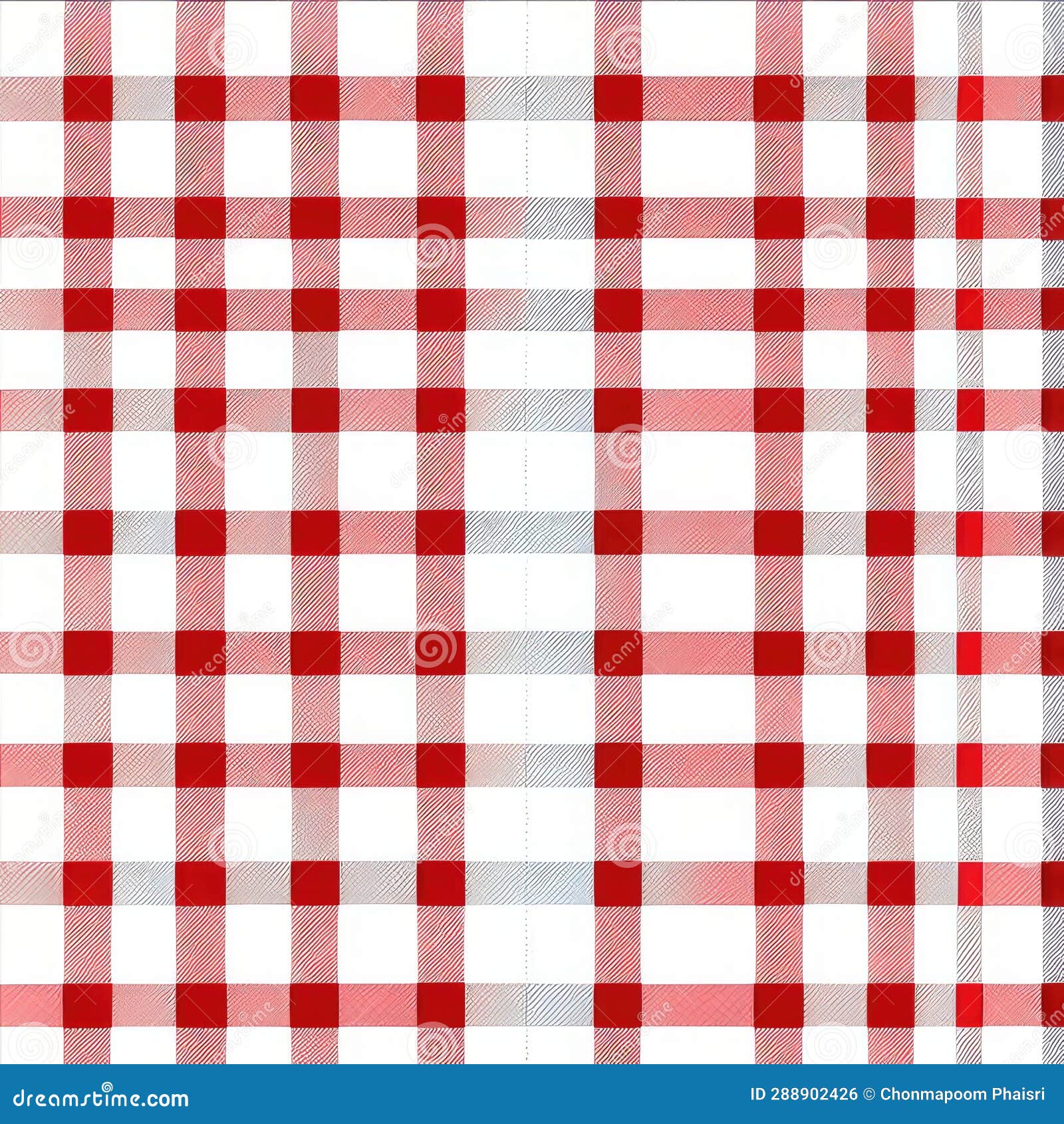 Checkered Red and White Plaid Background. Seamless Pattern. AI ...
