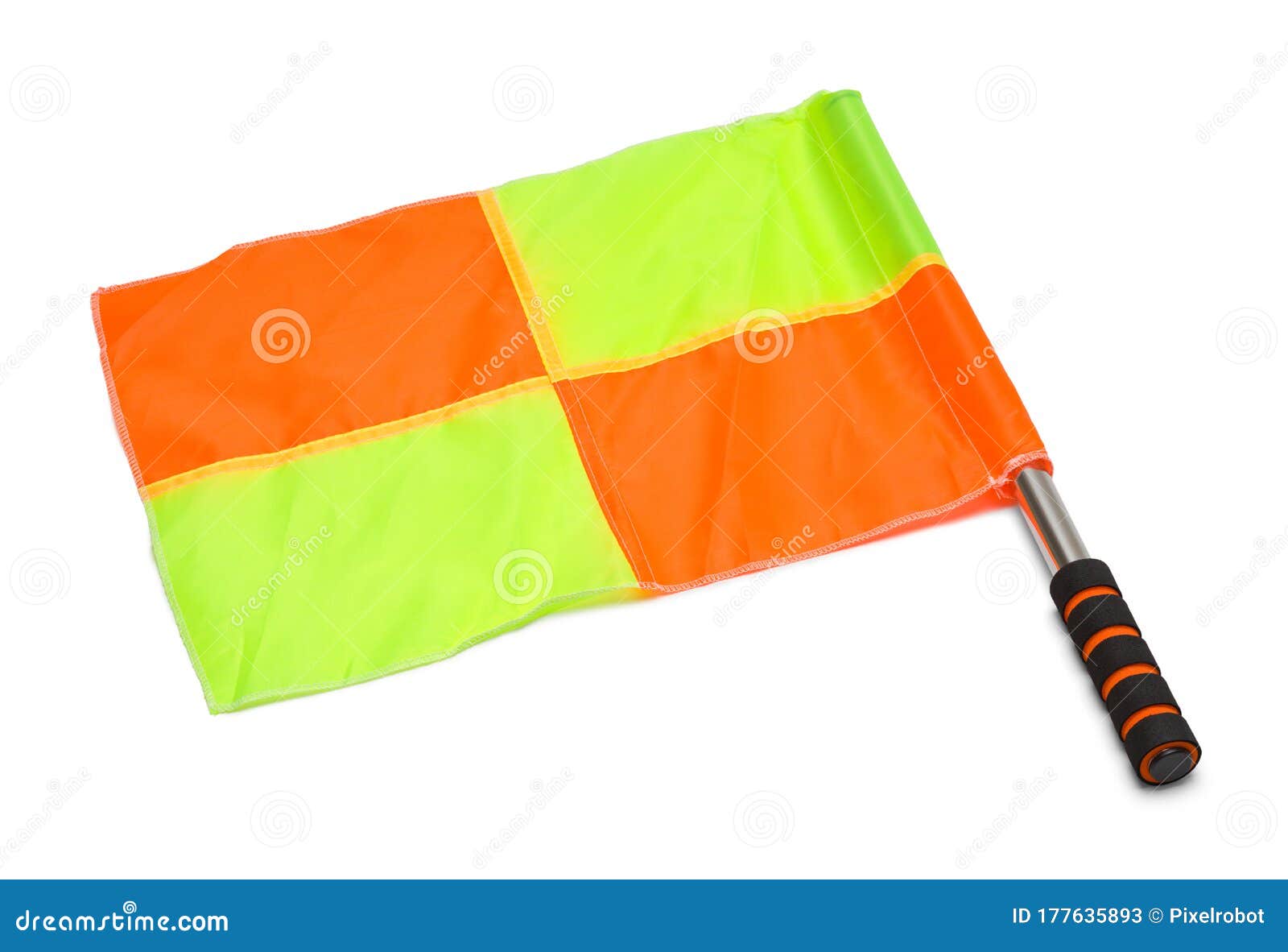 Checkered Ref Flag stock image. Image of checkered, foosball - 177635893