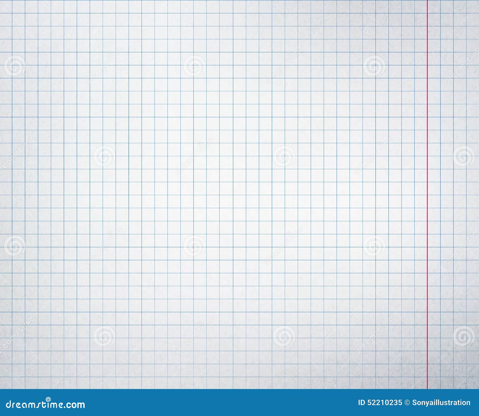 Checkered school notebook stock vector. Illustration of notepaper ...