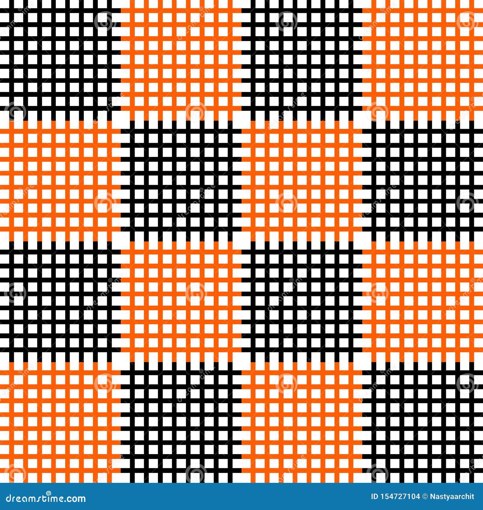 Checkered Seamless Pattern, Red and Black Cells Stock Illustration ...