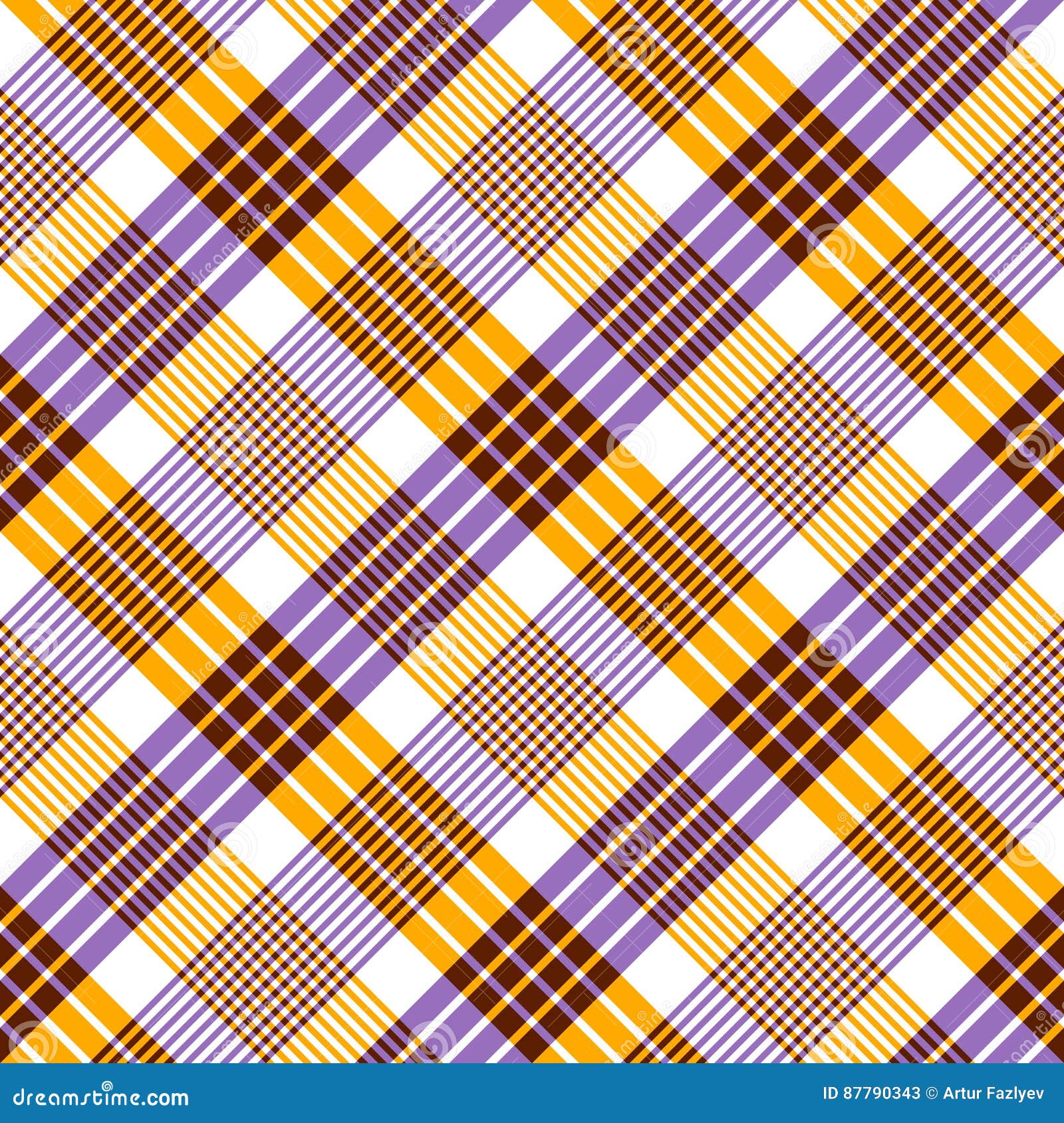 Checkered Seamless Pattern. Vector Background Stock Vector ...