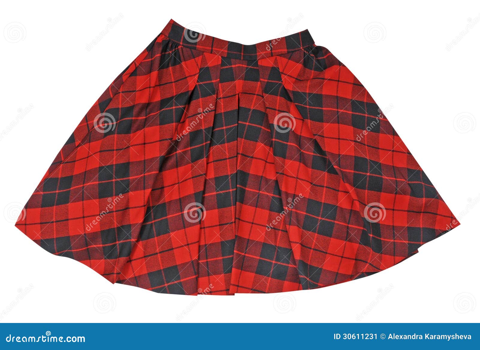Checkered skirt stock image. Image of create, dress, color - 30611231