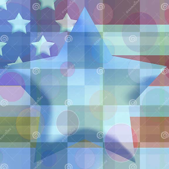 Checkered Star stock illustration. Illustration of wrap - 5266982