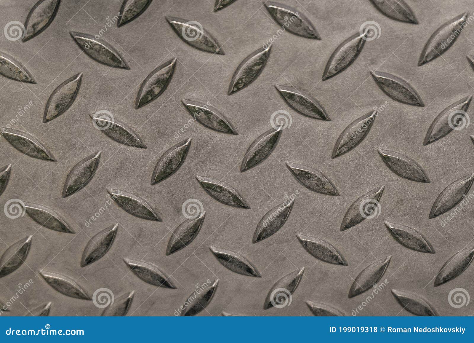 Checkered Steel Plate. Hot Rolled Corrugated Steel Sheet Texture. Stock ...