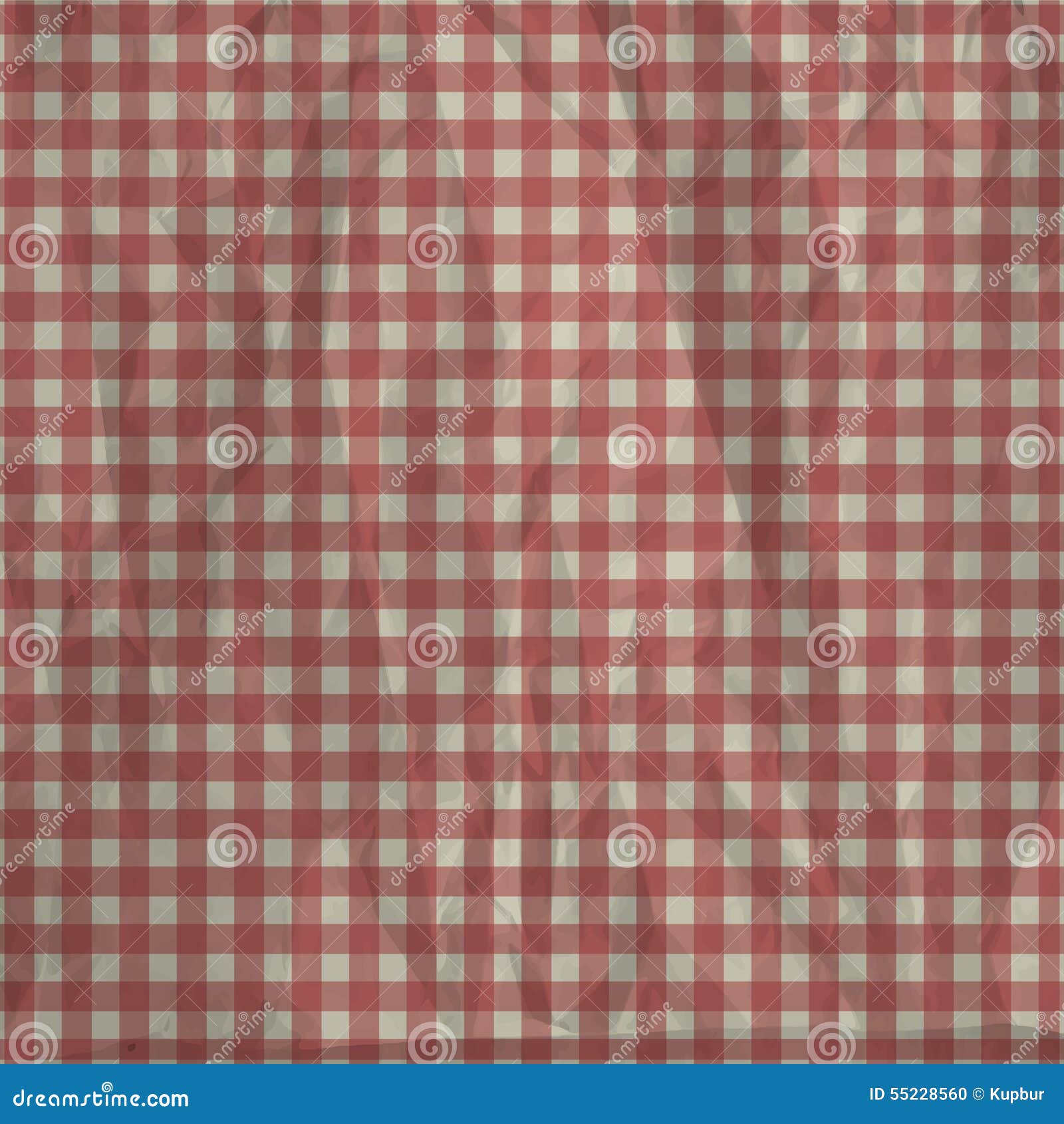 Checkered Tablecloth Vintage Stock Vector - Illustration of clean ...