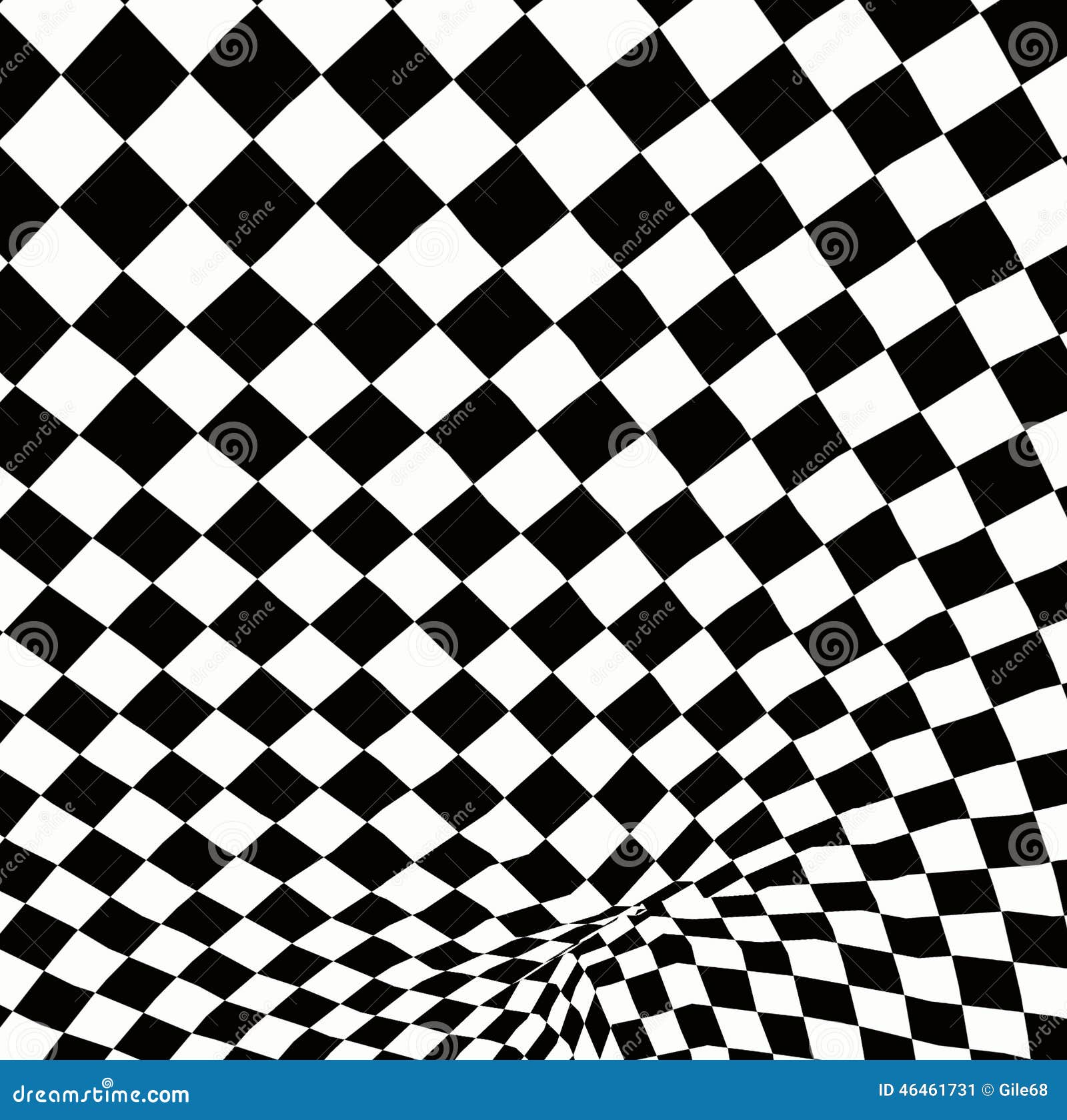 Checkered Texture 3d Background Stock Illustration - Illustration of ...