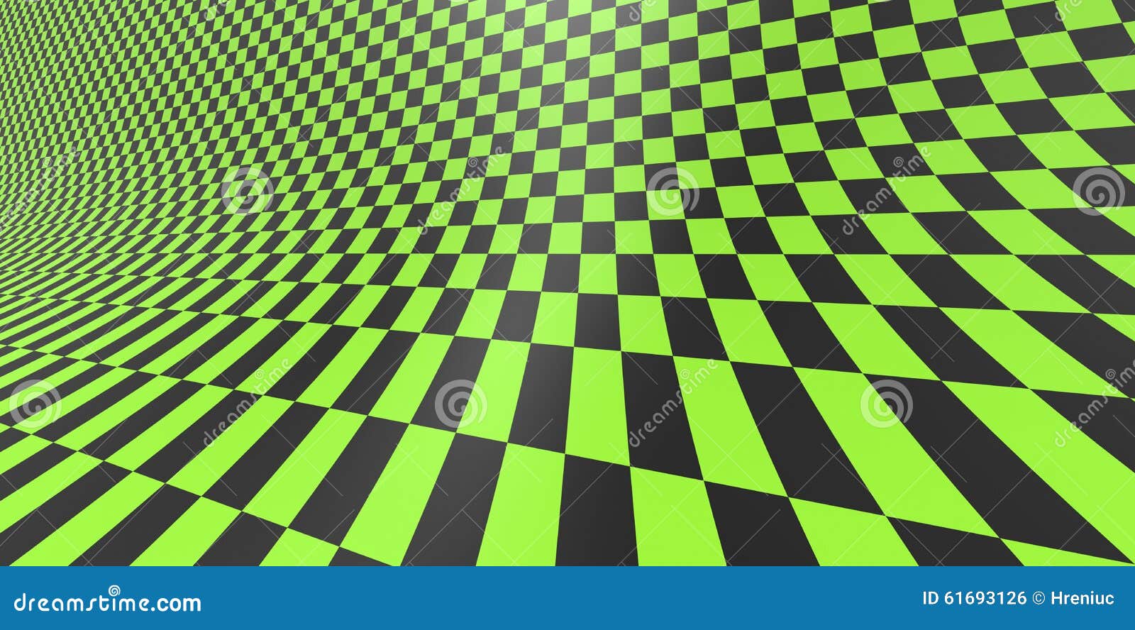 Checkered Texture 3D Background Pattern in Perspective Stock ...