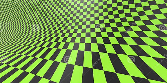 Checkered Texture 3D Background Pattern in Perspective Stock ...